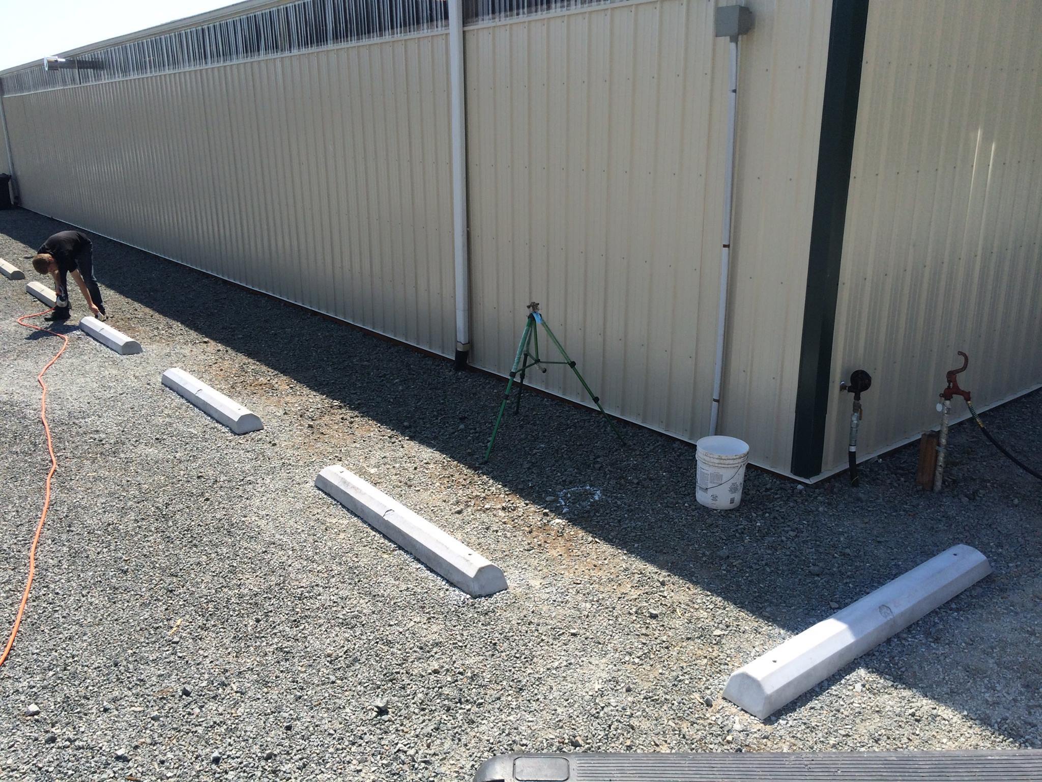 Precast Concrete Curb Stops Curb/Parking Stop Bumpers Lee's Precast